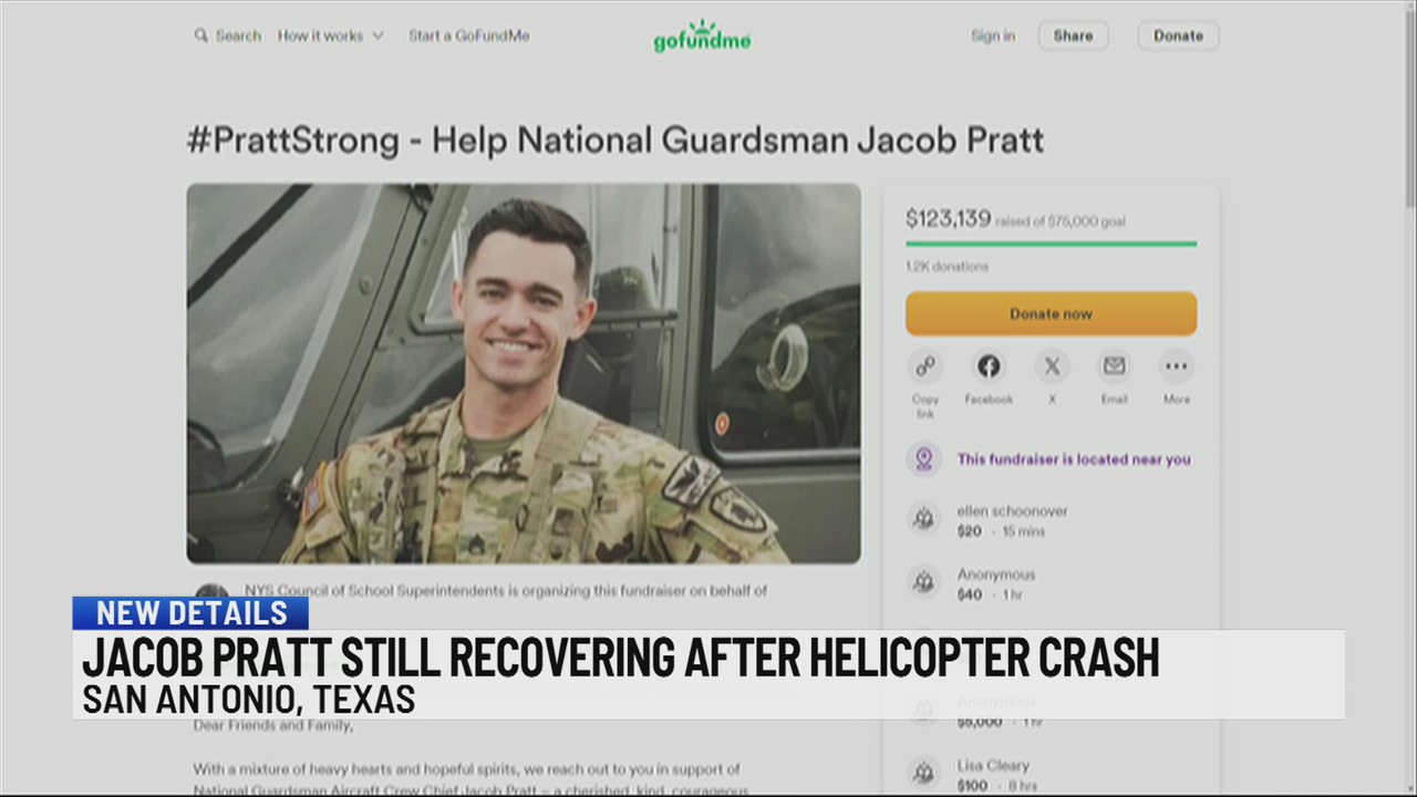 Jacob Pratt still recovering after helicopter crash – NEWS10 ABC