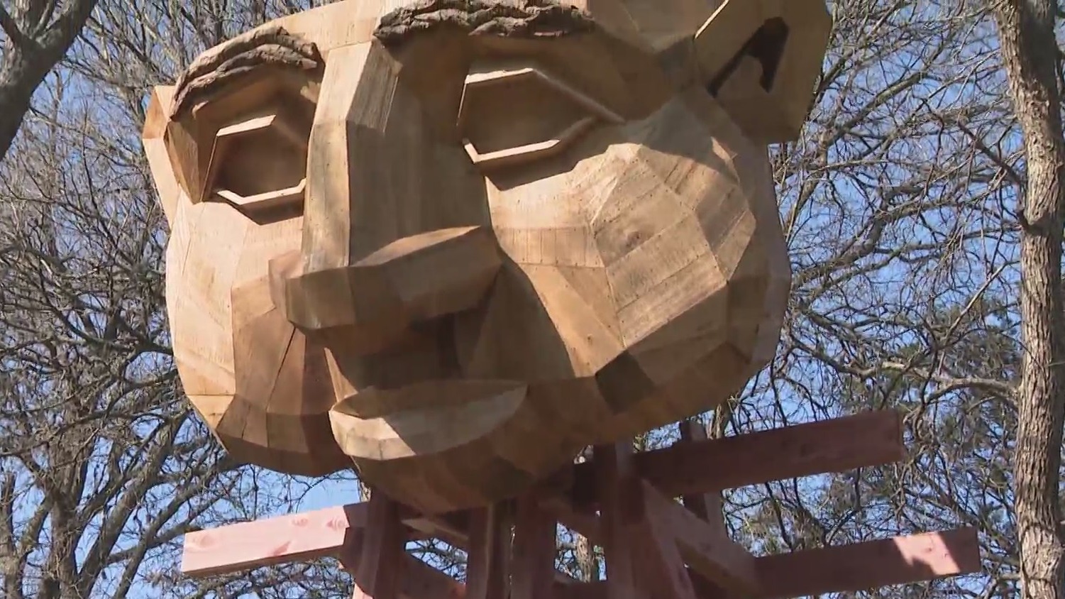 Assembly of the Pease Park troll begins – KXAN Austin