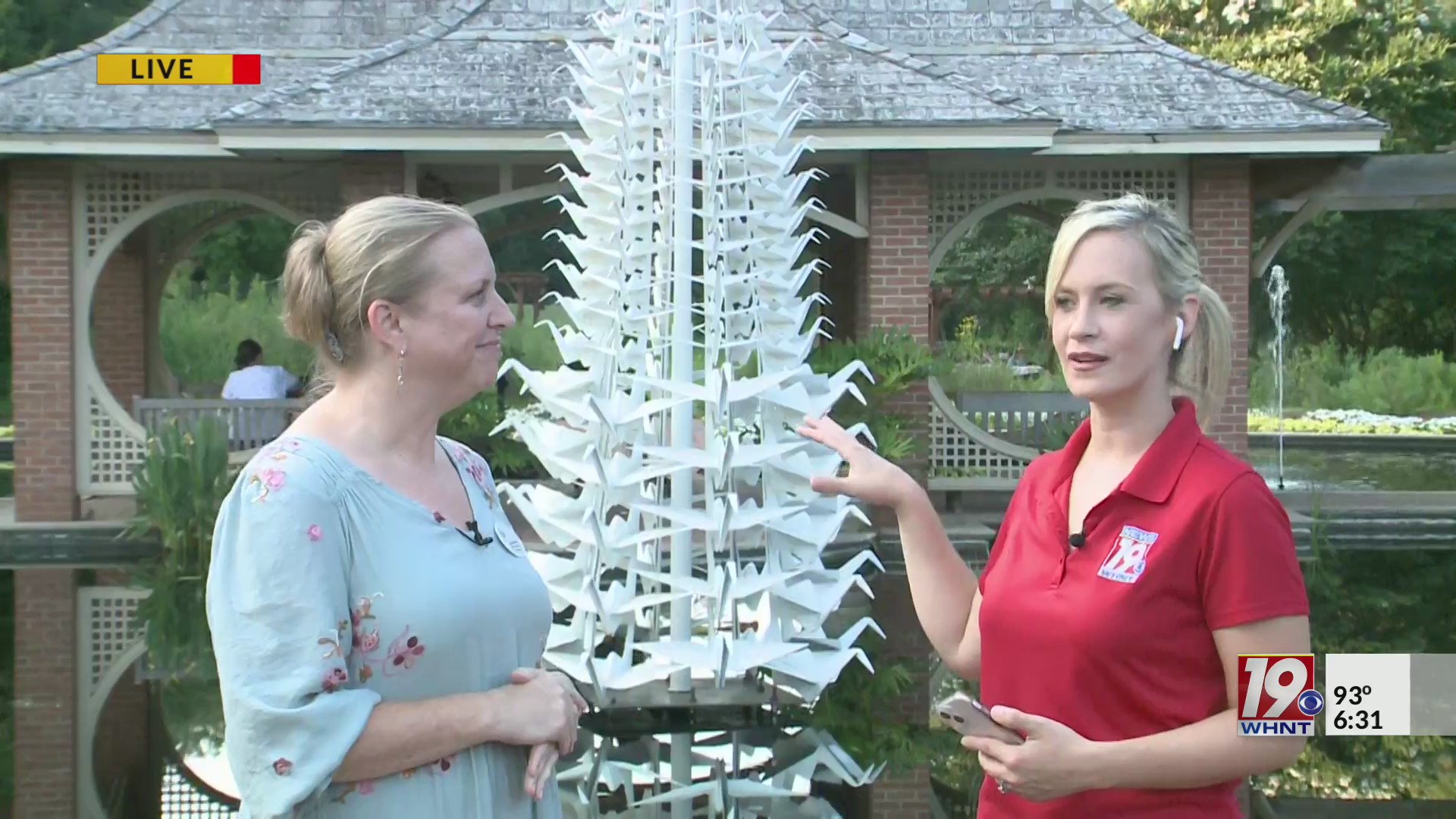 Origami in the Garden at Huntsville Botanical Garden | Weather ...
