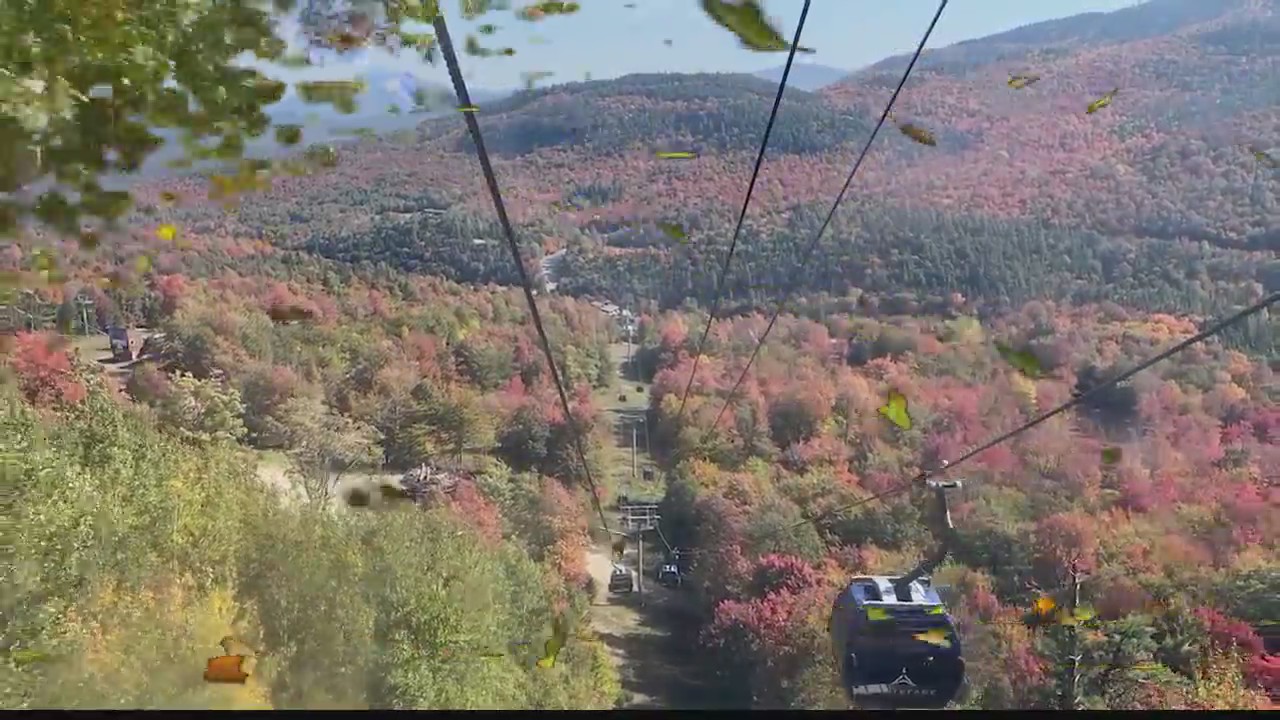 Leaf Peeping: Cloudsplitter Gondola Ride at Whiteface Mountain – NEWS10 ABC
