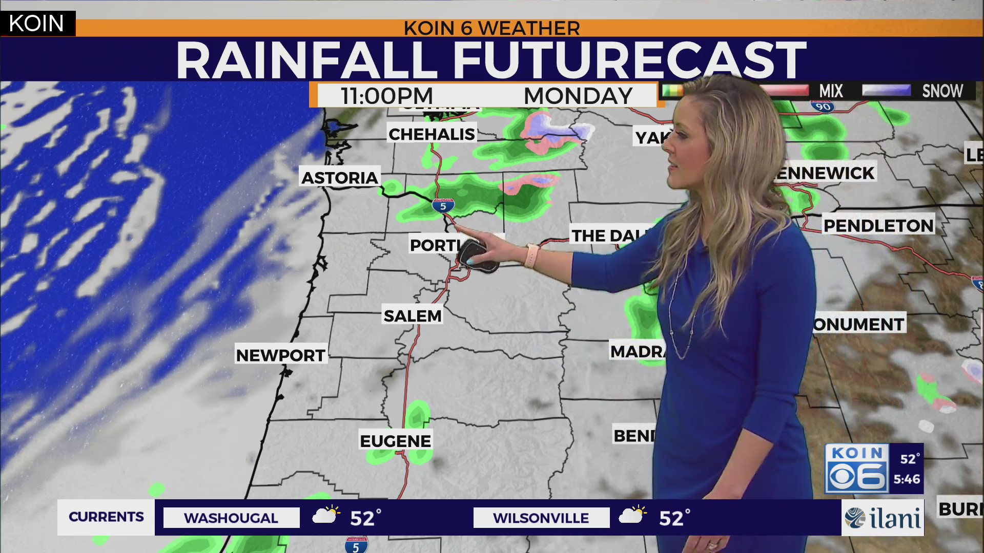 Weather forecast: Cooler temps heading our way – KOIN.com
