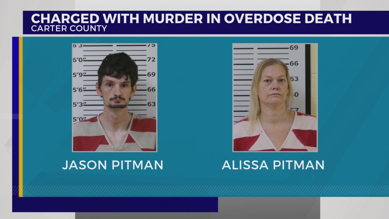 Overdose death leads to murder charges against Carter County duo – WJHL ...