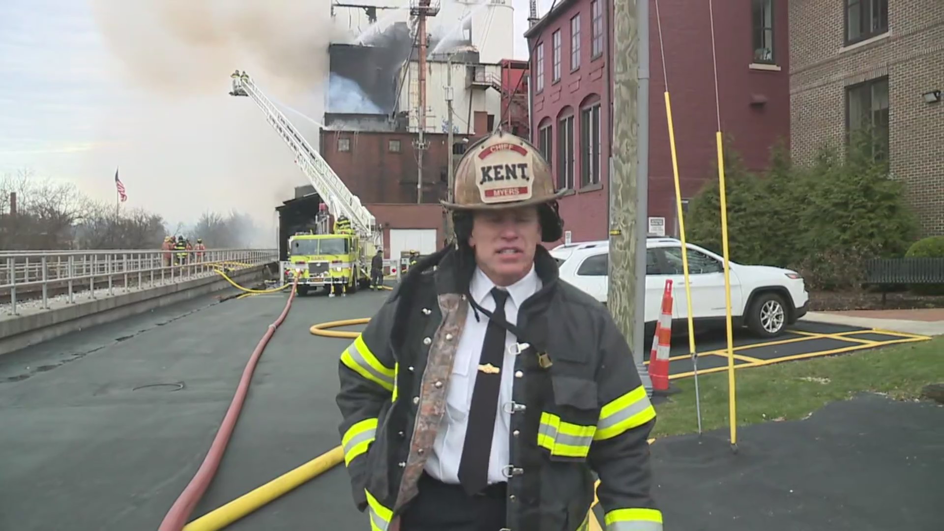 Fire breaks out at Kent mill – Fox 8 Cleveland WJW