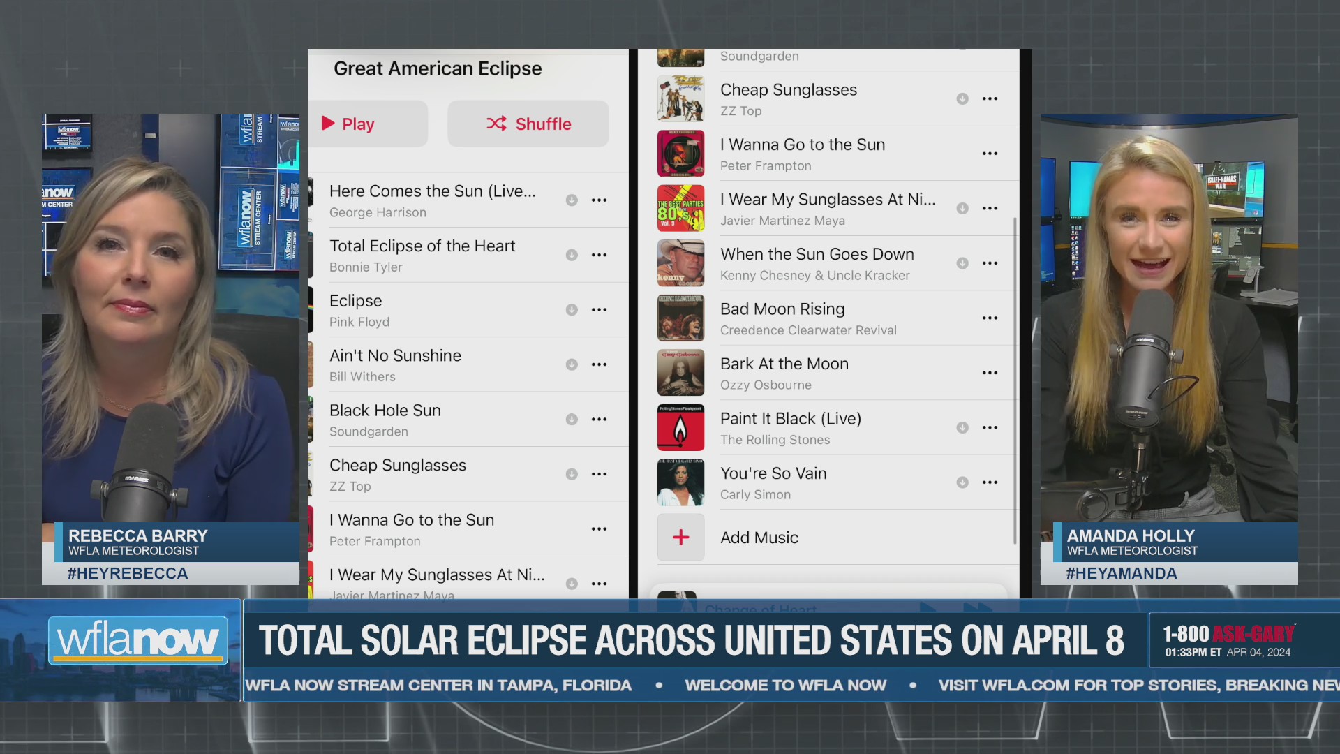 Rebecca’s Solar Eclipse Playlist – WFLA