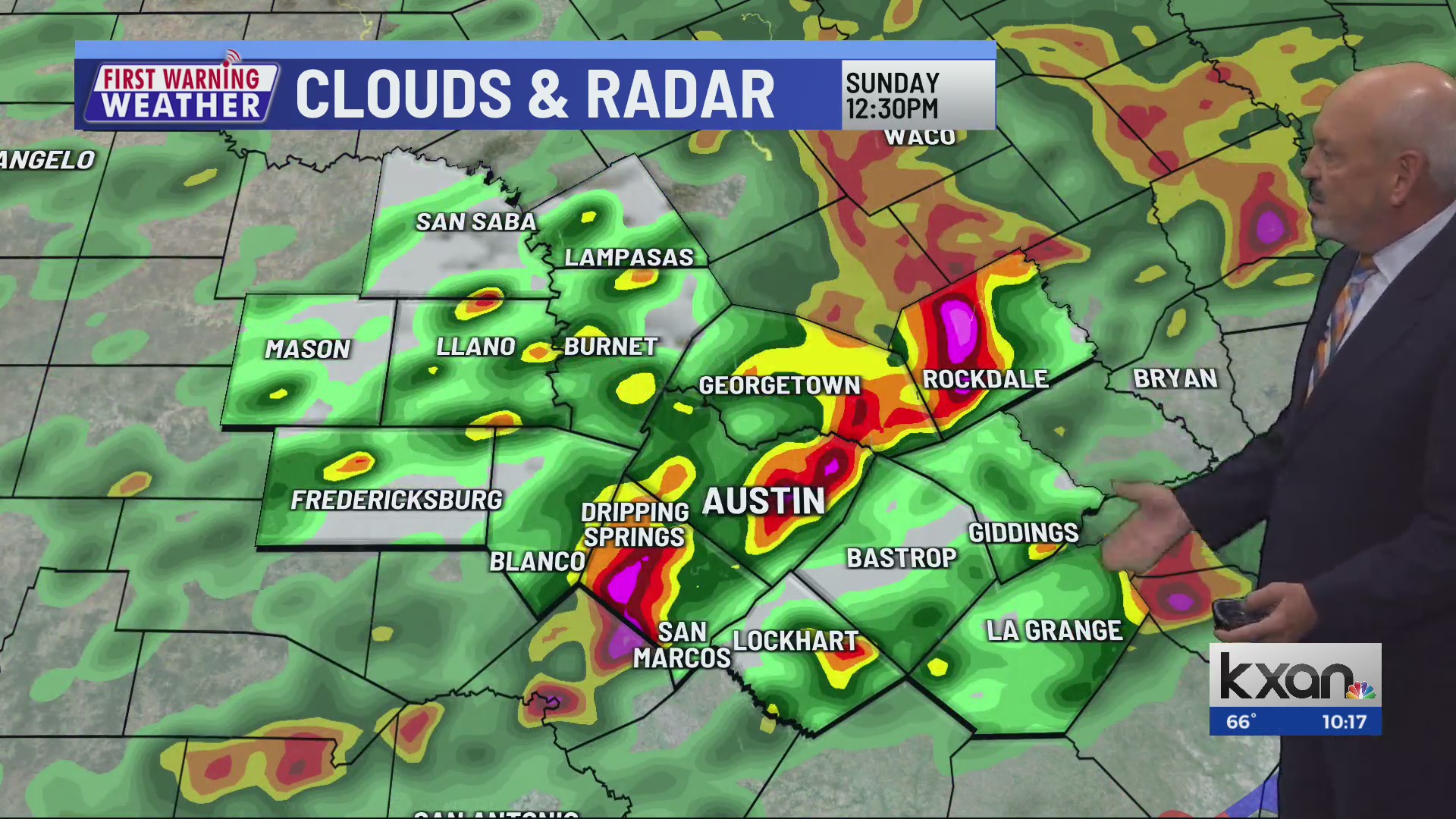 First Warning Weather with Jim Spencer – KXAN Austin