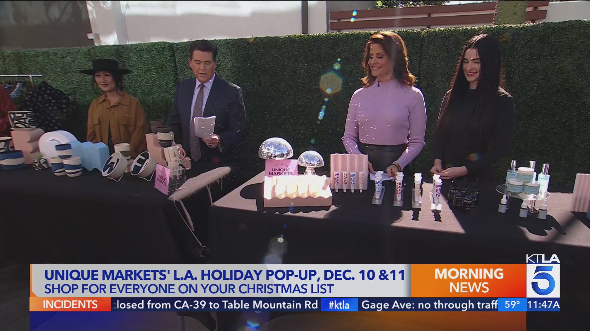 Unique Markets’ L.A. annual holiday pop-up returns – KTLA
