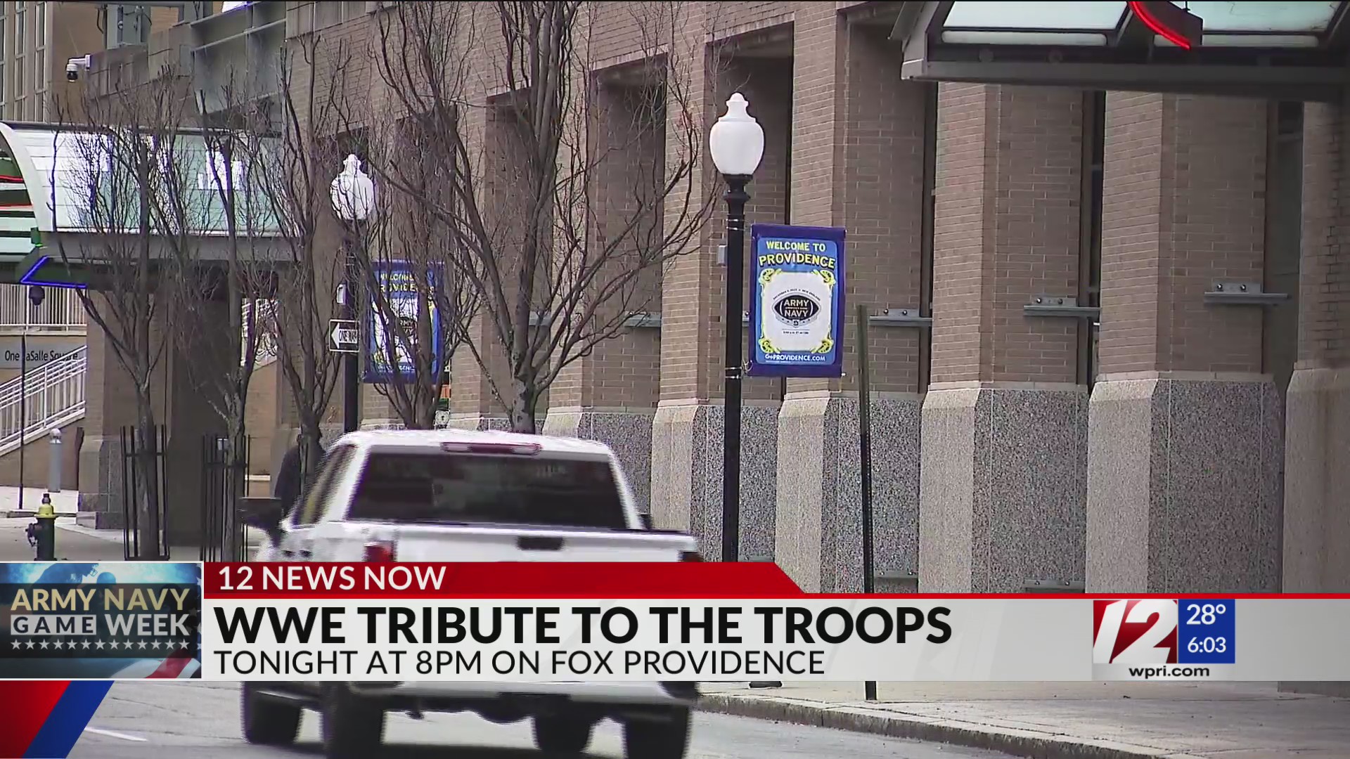WWE to honor troops at the AMP ahead of Army-Navy game – WPRI.com
