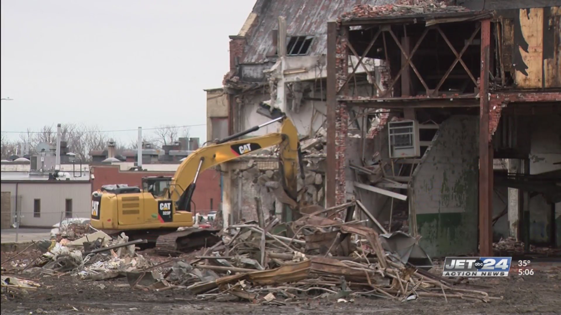 Renovations continue at former EMI, full demolition process underway ...