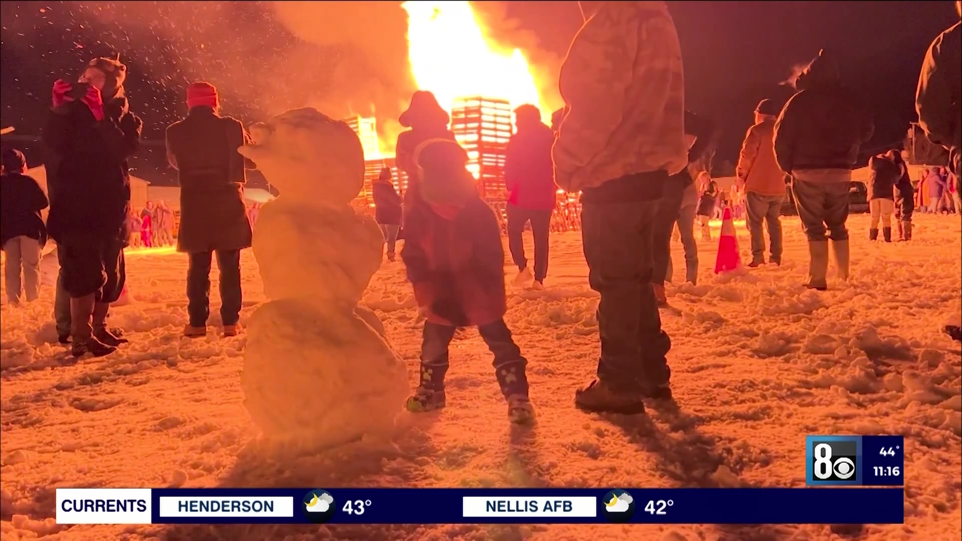 Ely welcomes the Fire & Ice Winter Festival – KLAS