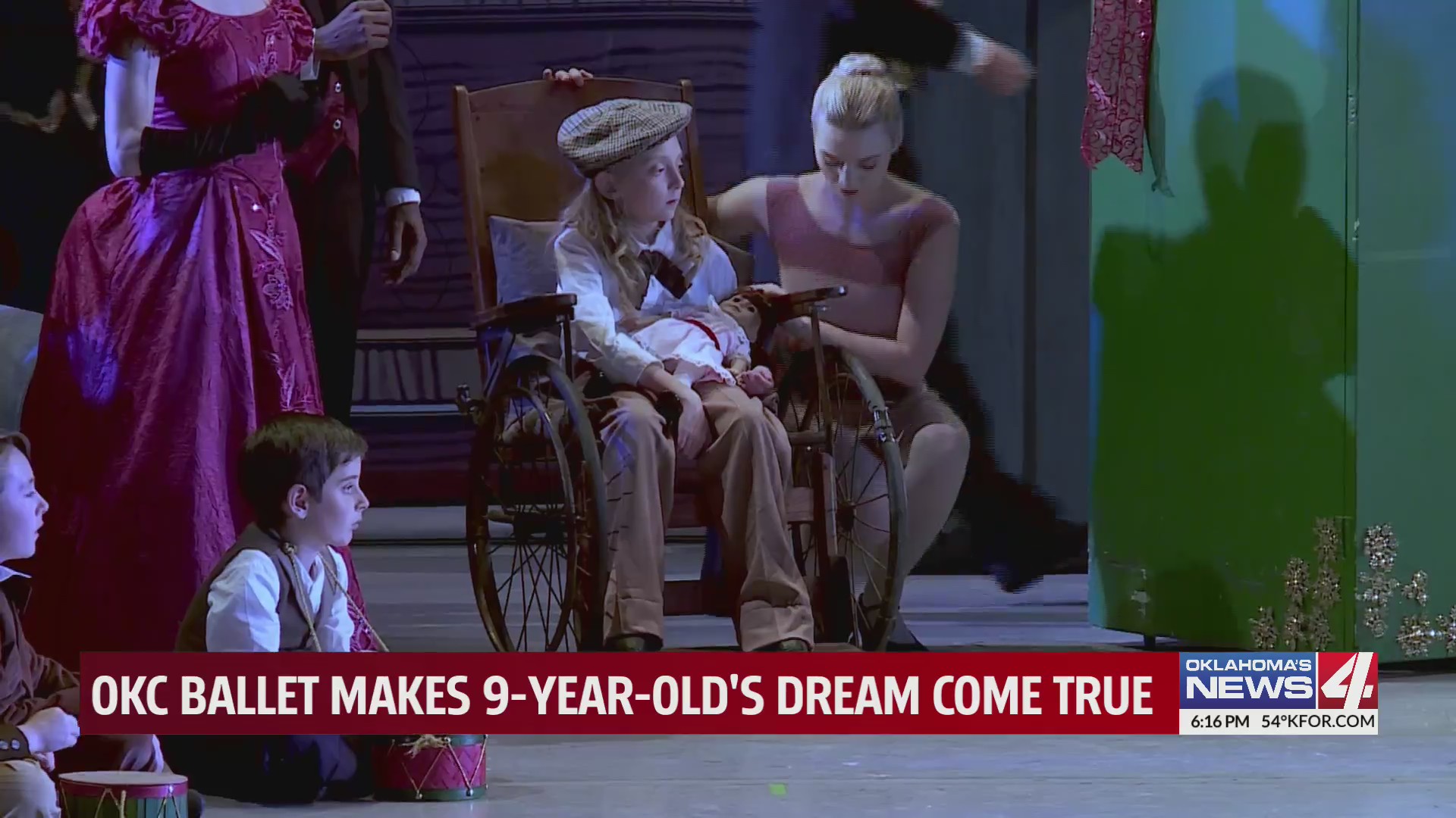 OKC ballet makes 9-yearl old’s dream come true – KFOR.com Oklahoma City