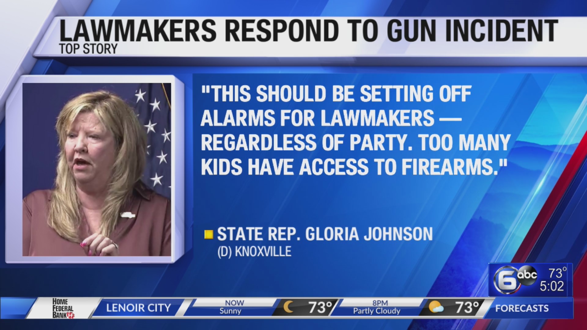 Lawmakers Respond to Gun Incident – WATE 6 On Your Side