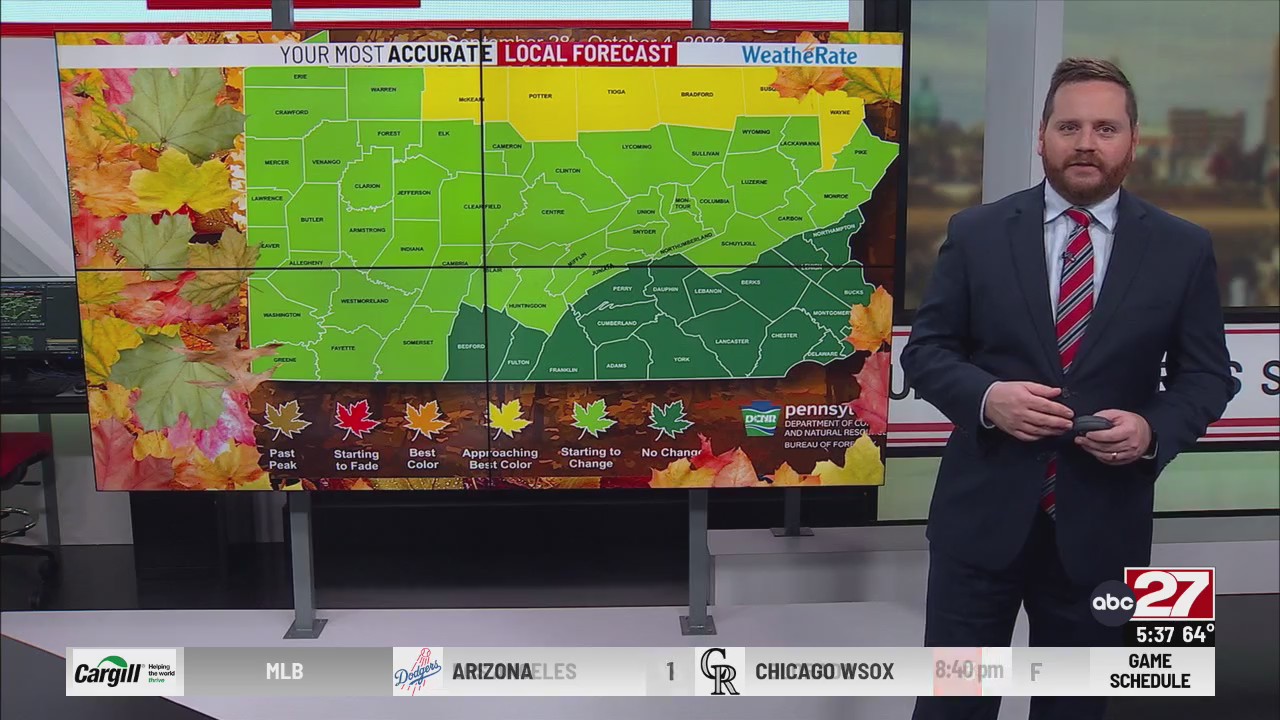 Pennsylvania fall foliage map released – ABC27
