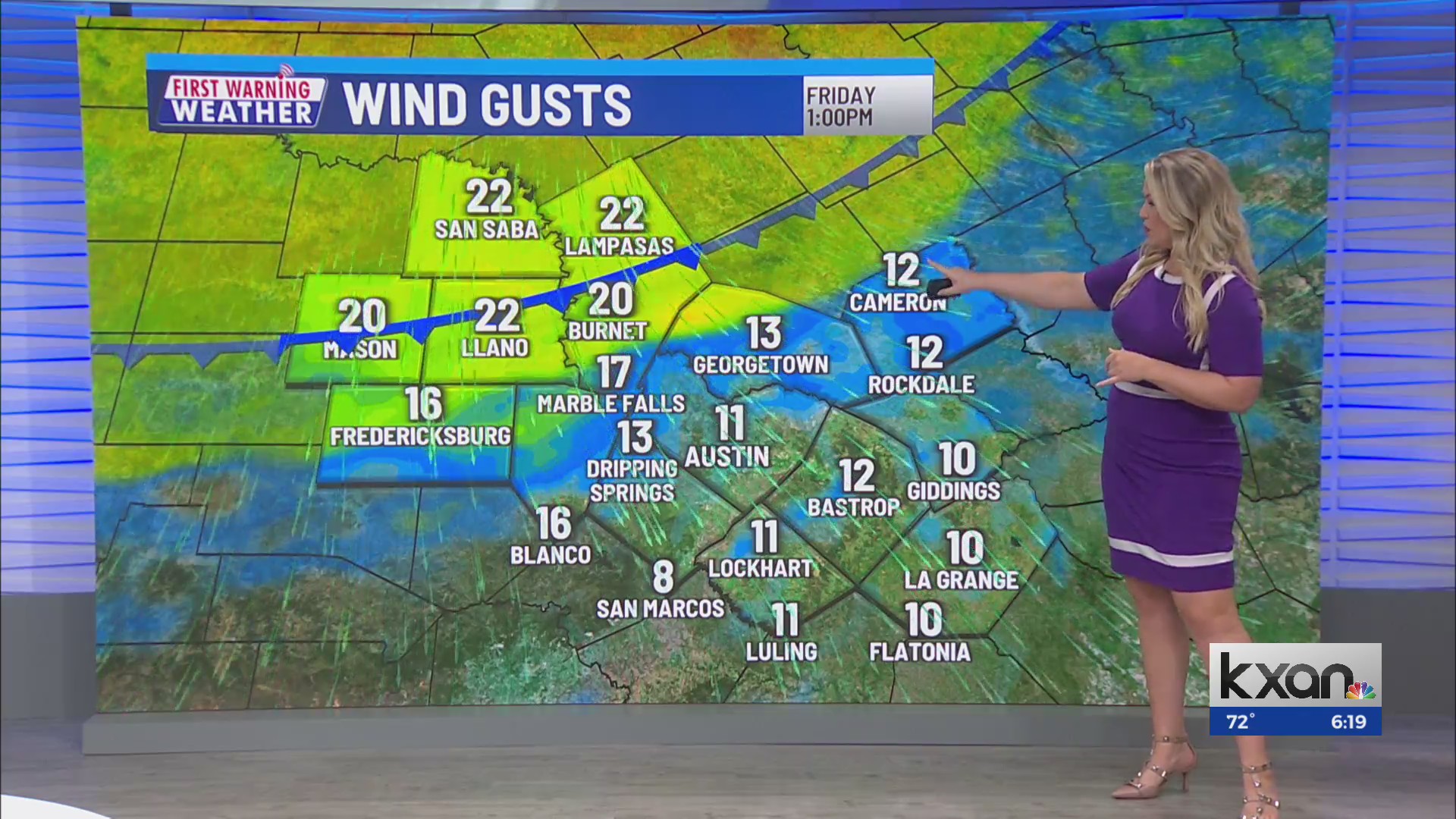 First Warning Weather with Kristen Currie – KXAN Austin