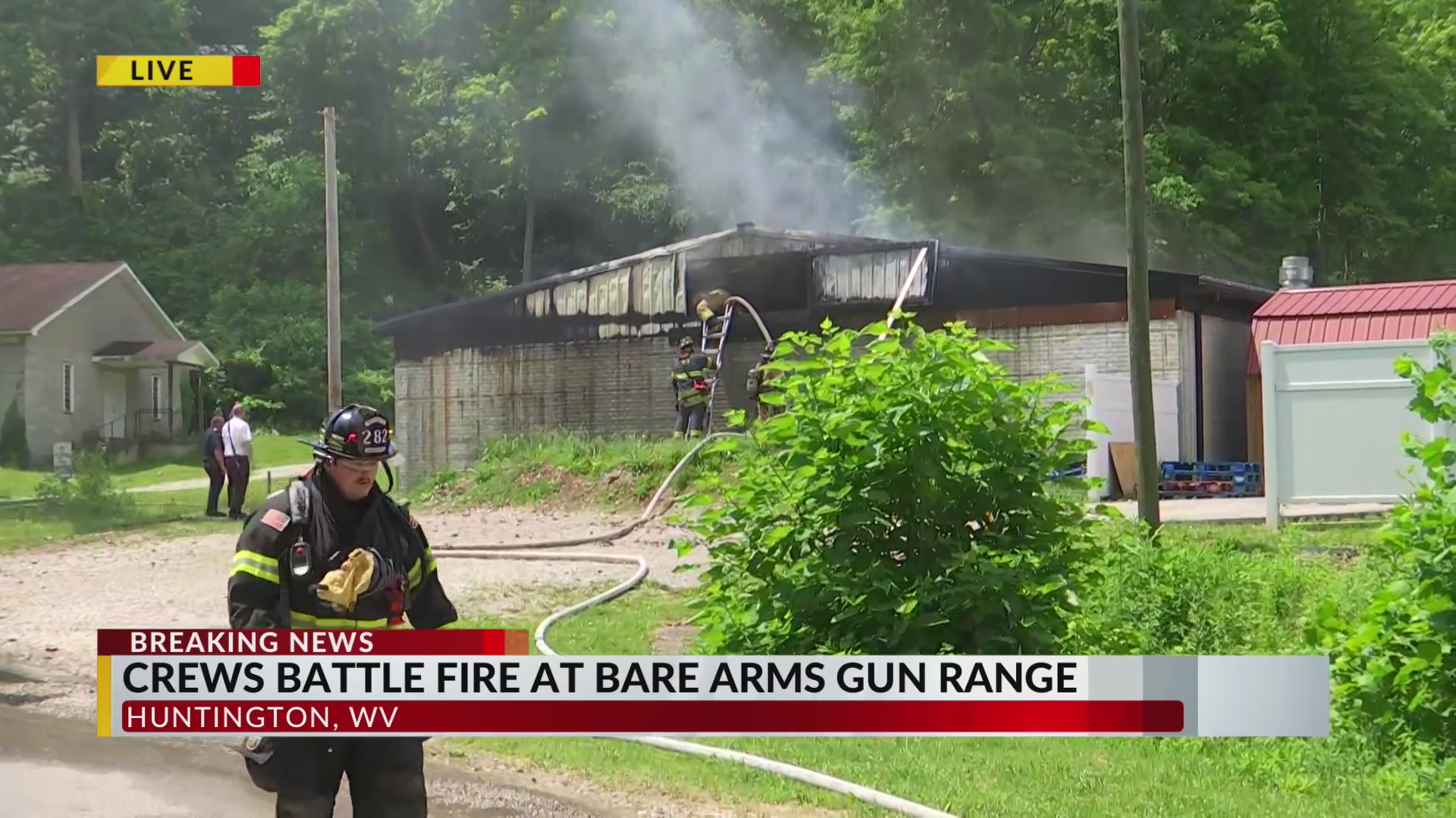 Fire breaks out at Huntington gun range – WOWK 13 News