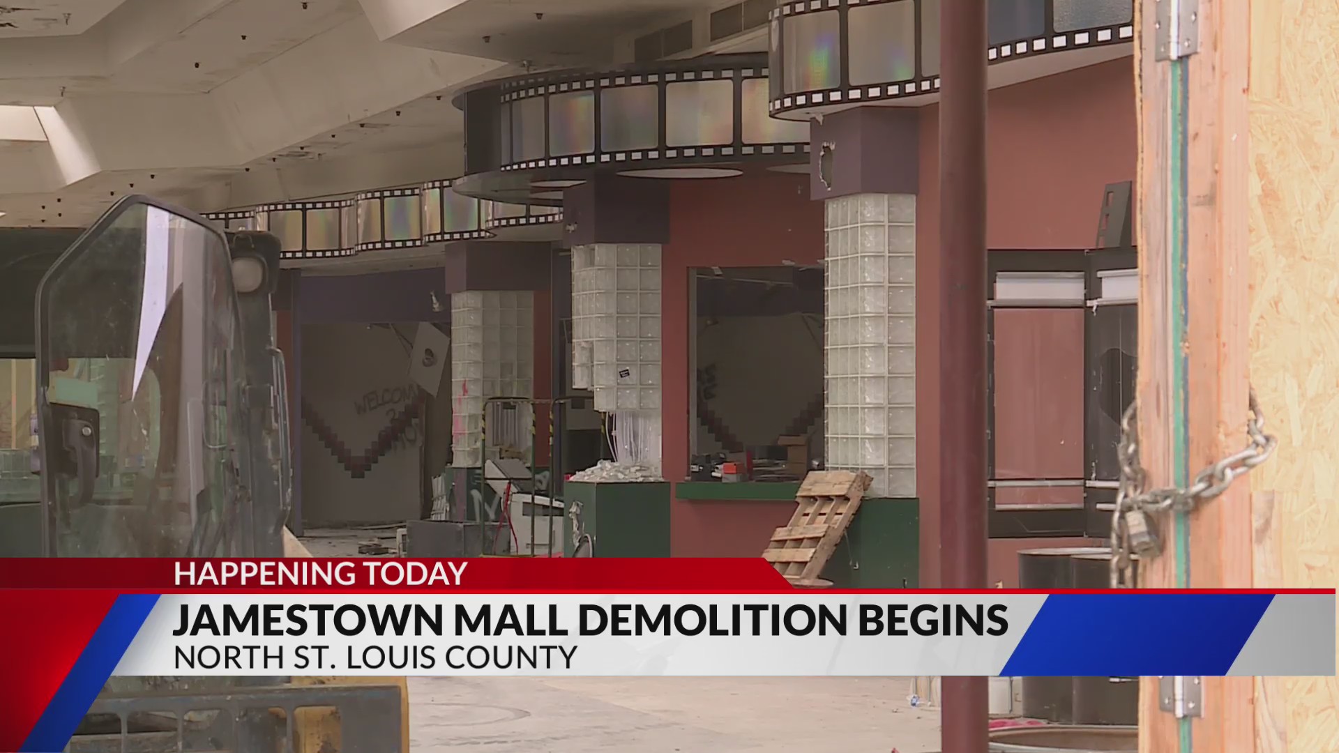 Jamestown Mall demolition begins – FOX 2