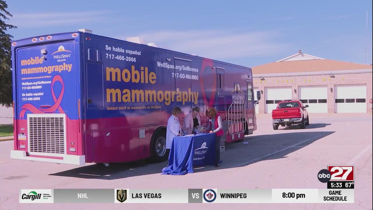 WellSpan mobile mammography van offering scans across the Midstate – ABC27