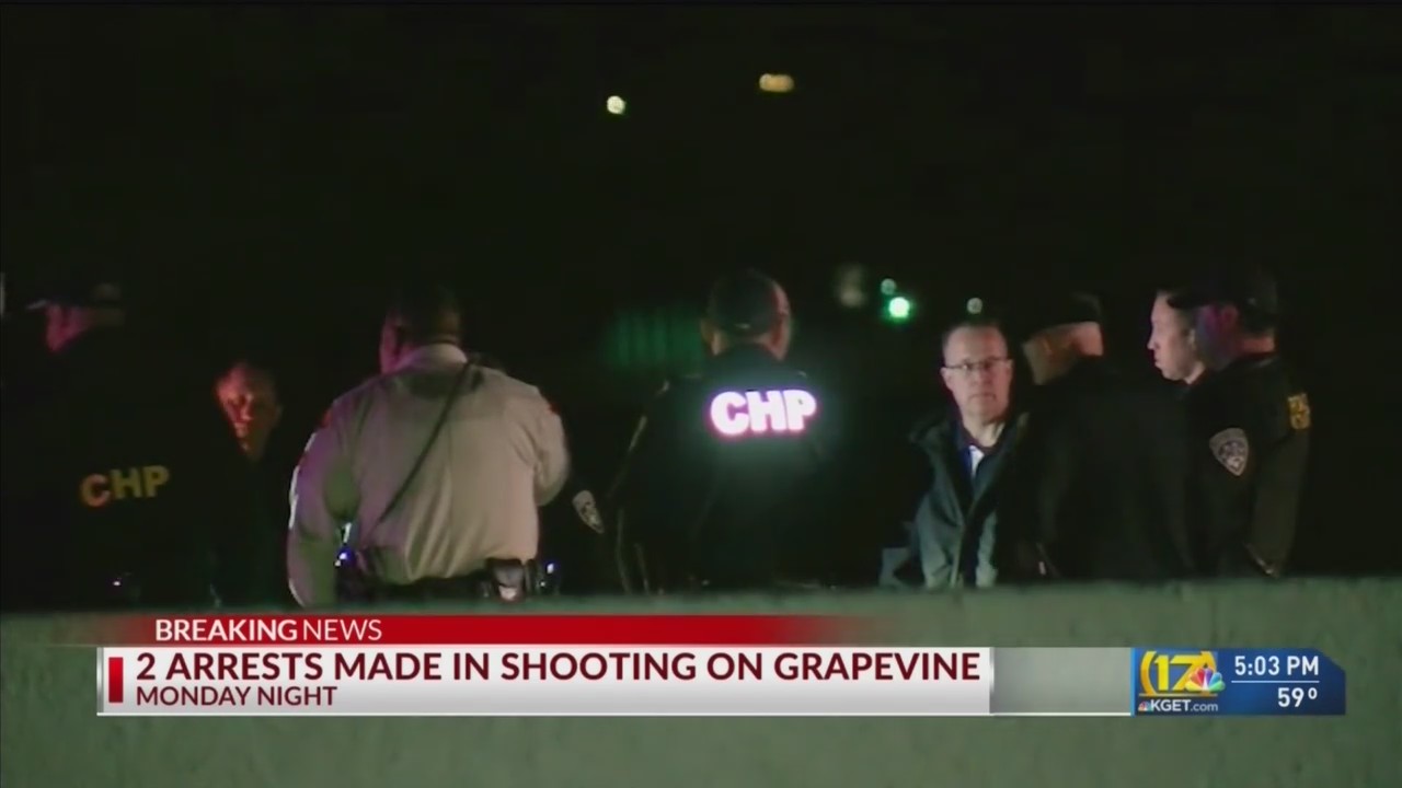 2 arrests made in I-5 shooting at Grapevine – KGET 17 News