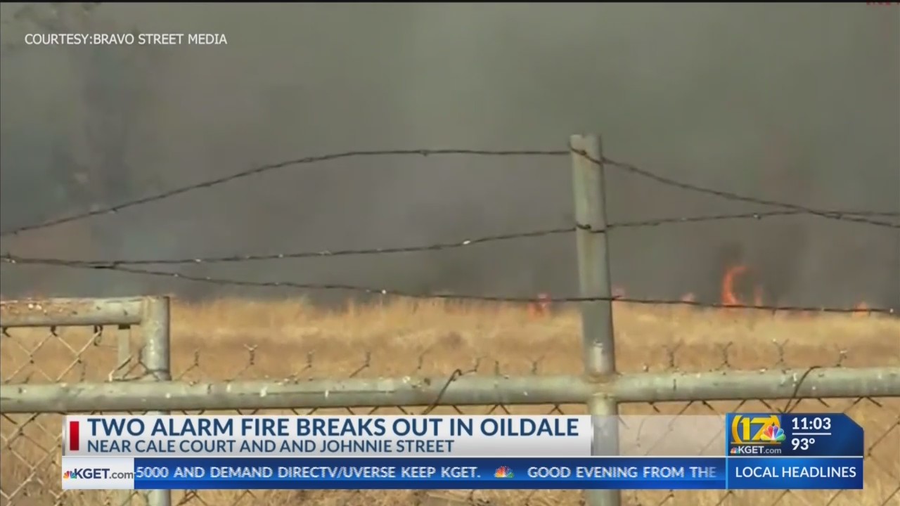 Two alarm fire breaks out in Oildale – KGET 17 News