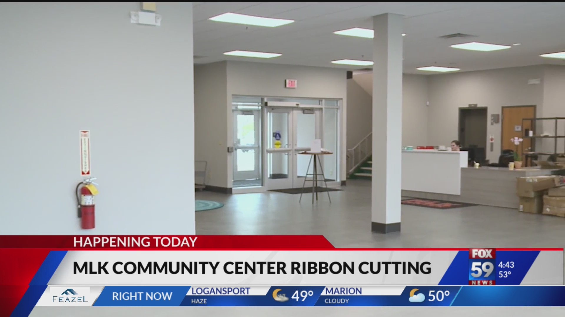 MLK Community Center Ribbon cutting – Fox 59