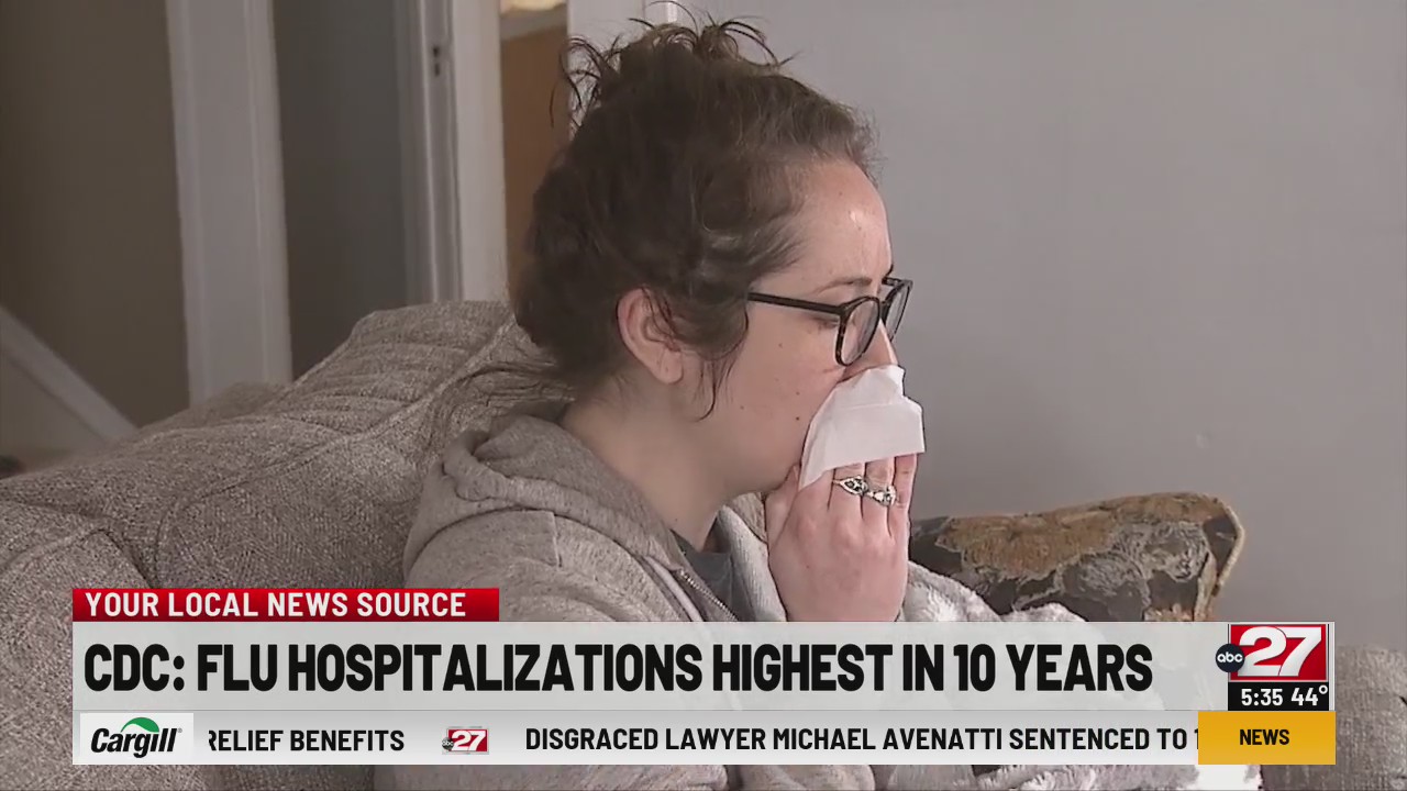 How bad is the flu in Pa. this year? CDC map looks grim – 28/22 News