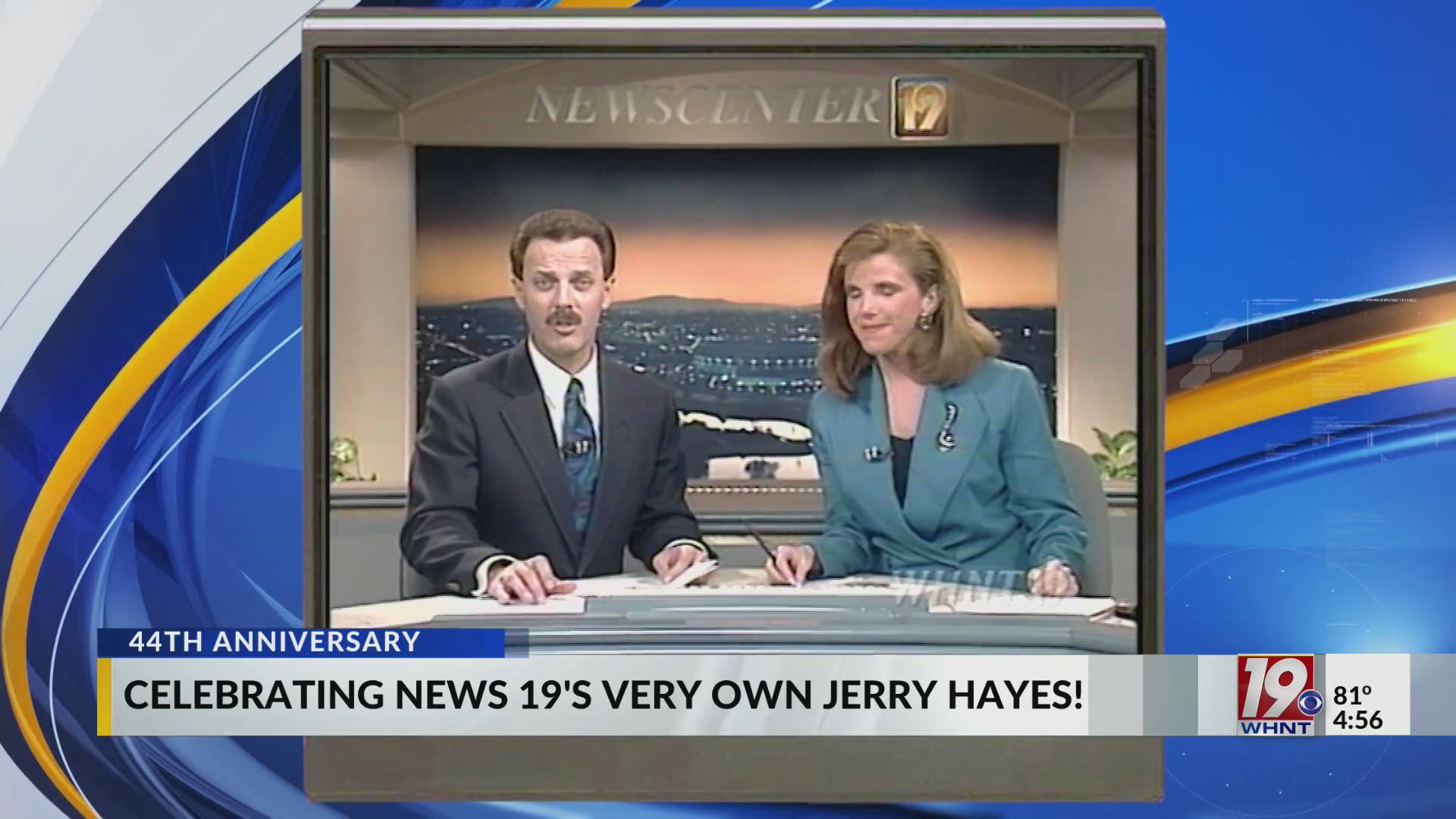 Jerry Hayes Celebrates 44 Years With News 19! | March 24, 2023 | News ...