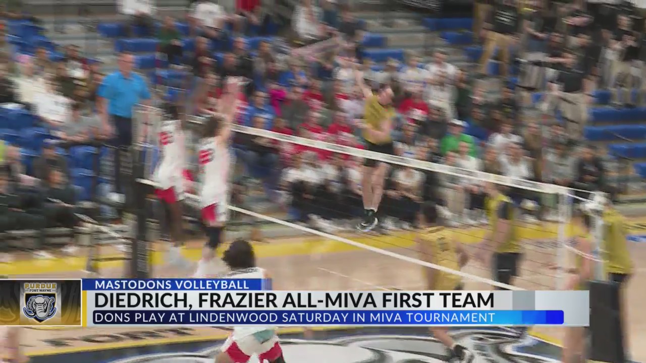 Jon Diedrich, Mark Frazier of Purdue Fort Wayne men’s volleyball named ...
