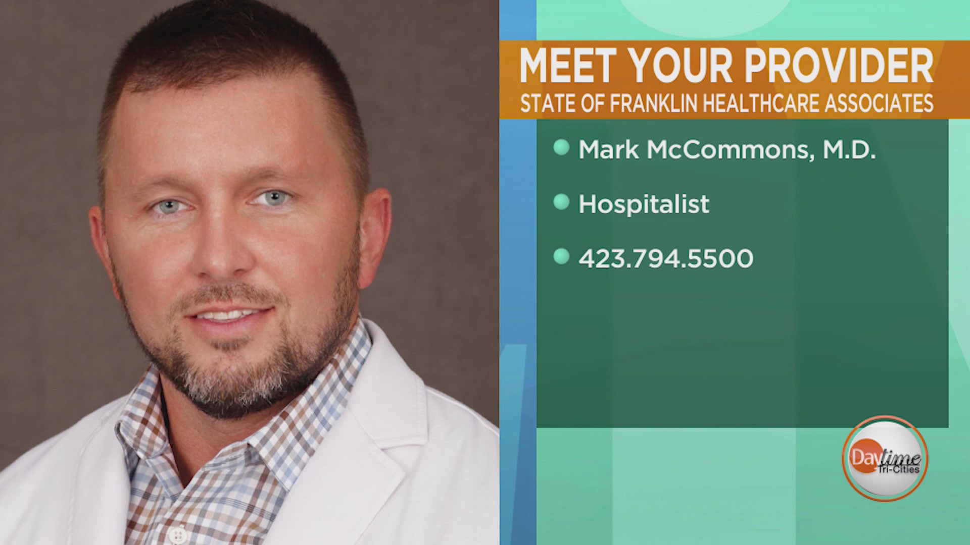 Meet Your Provider with State of Franklin Healthcare Associates: Dr ...