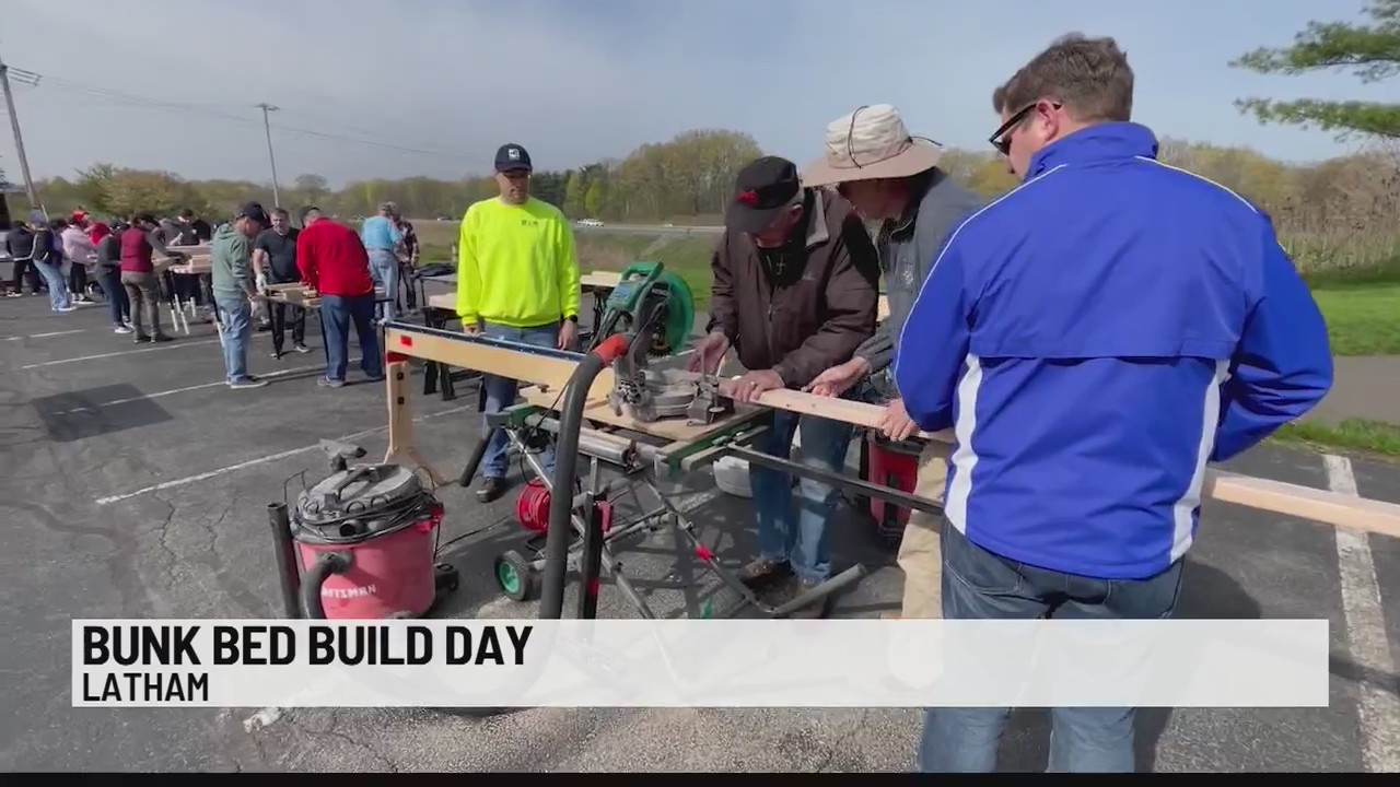 Bunk Bed Build Day – NEWS10 ABC