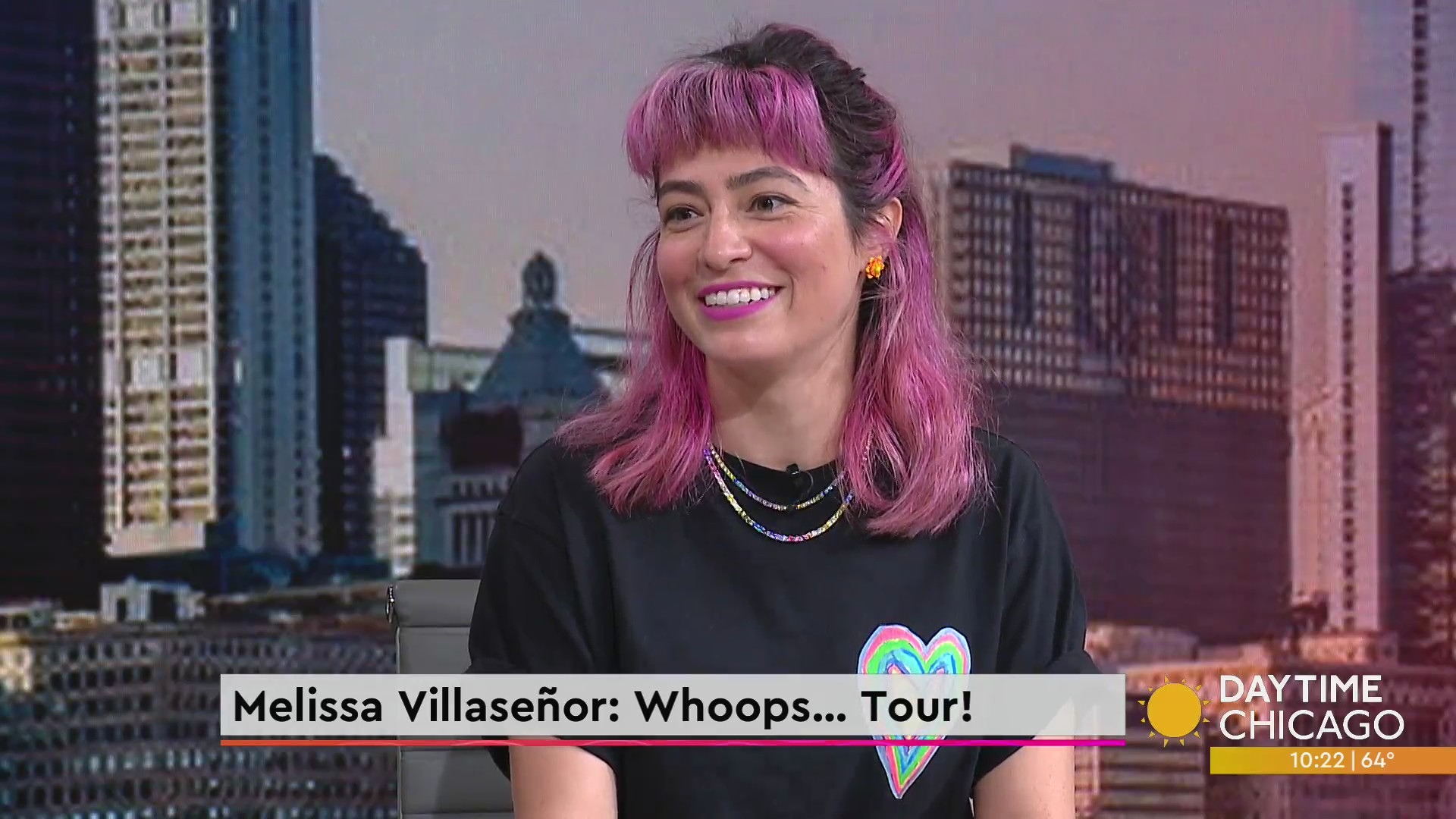 Melissa Villaseñor: Whoops… Tour! – WGN-TV
