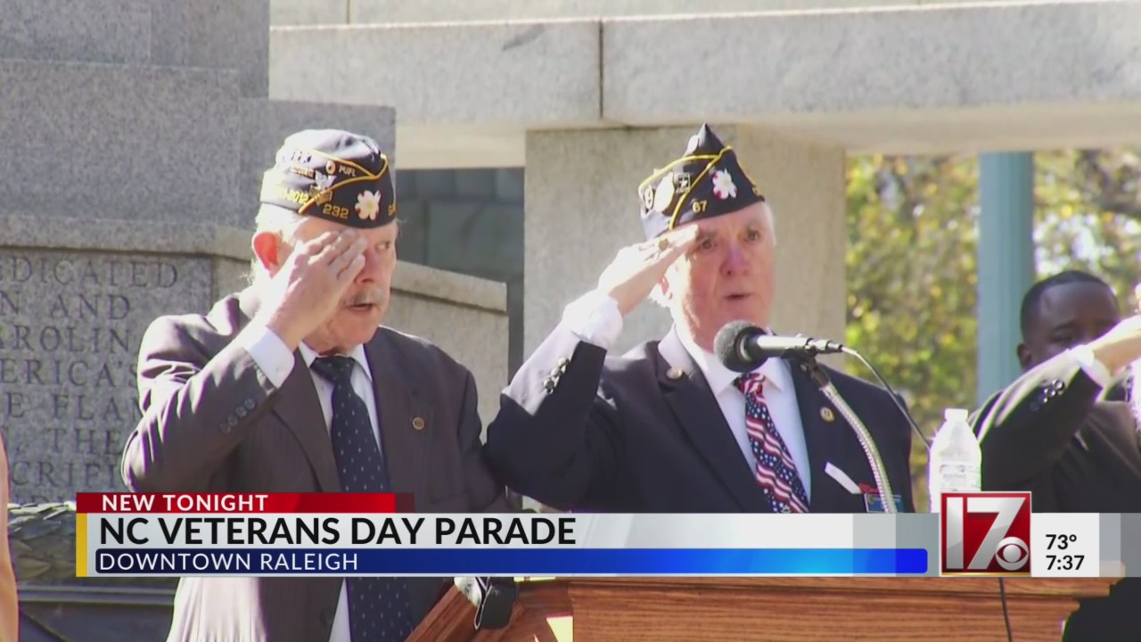 Wake County veterans walk in parade to celebrate former comrades ...