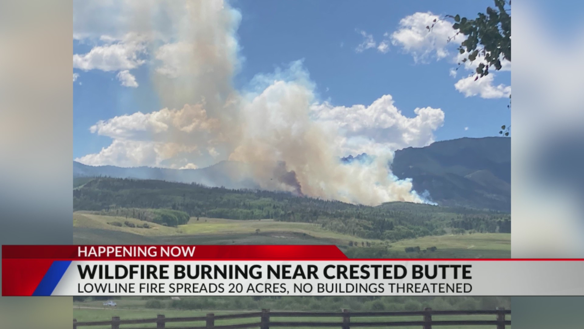 Lowline Fire burning near Crested Butte – FOX31 Denver