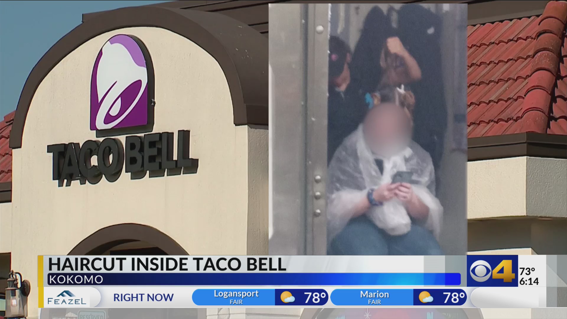 Former employee snaps photo of haircut happening in Kokomo Taco Bell’s ...