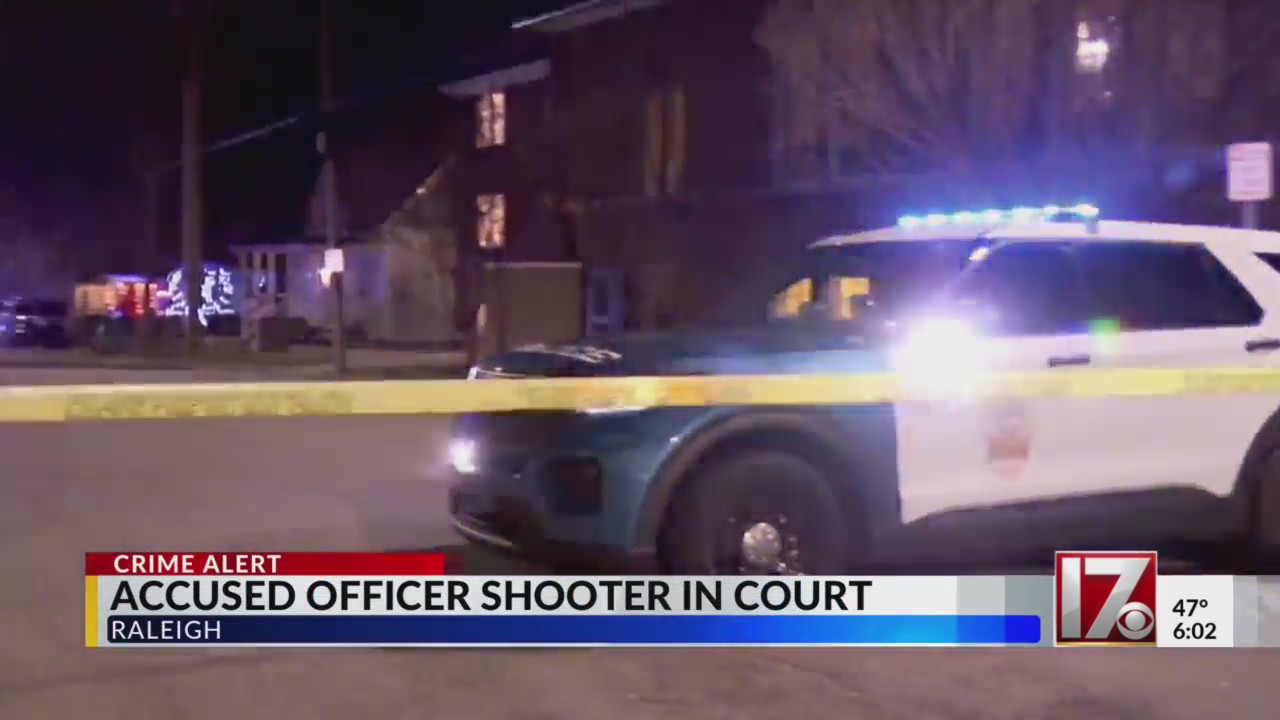 Man who fired 9 shots at Raleigh police gets $800K bond, officials say ...