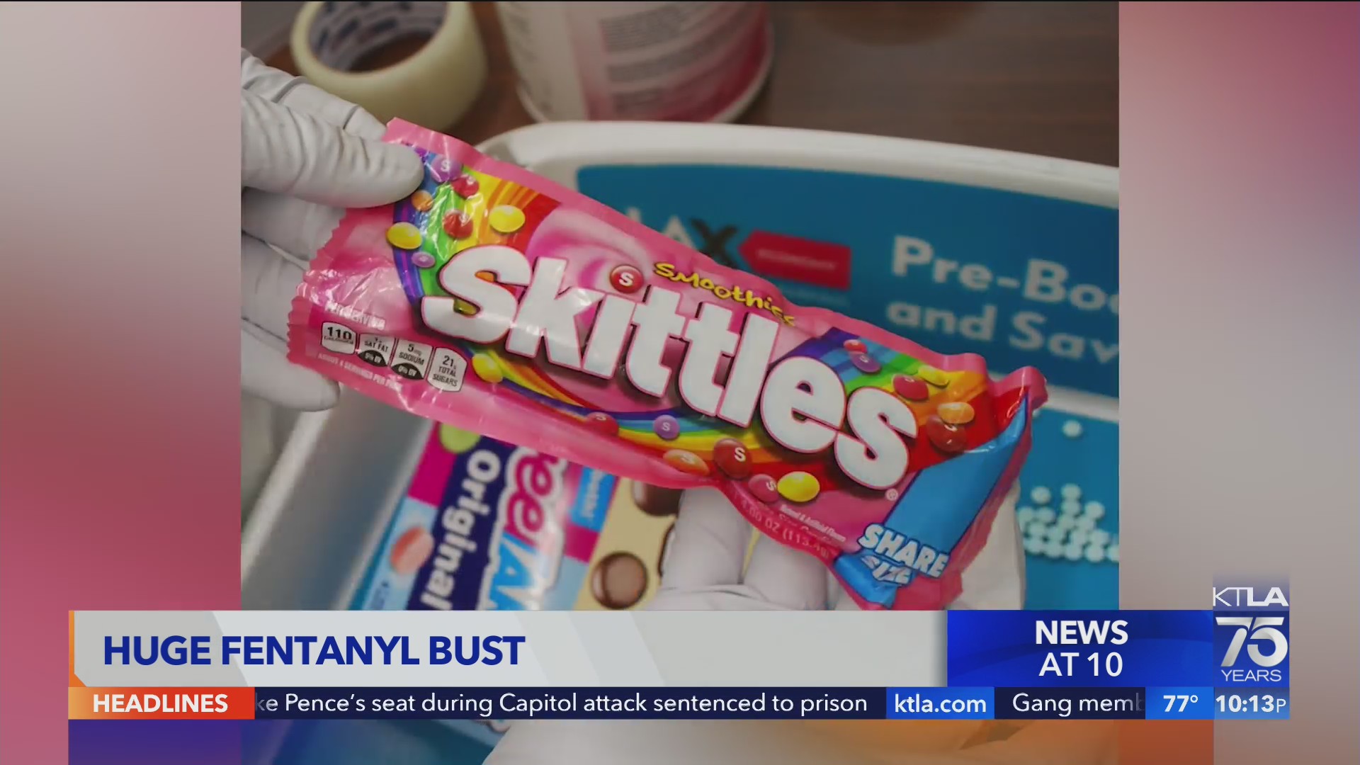 Fentanyl pills found packaged in candy at LAX Airport – KTLA