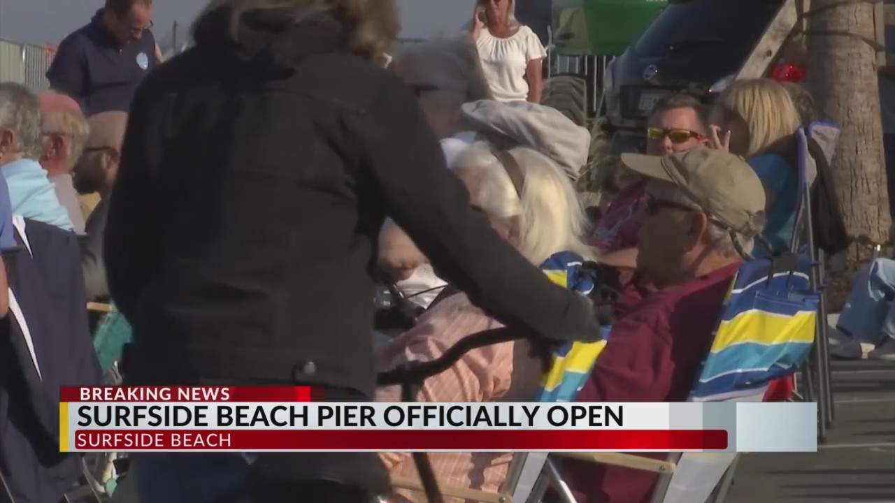 Surfside Beach pier officially opens after final inspection – WBTW