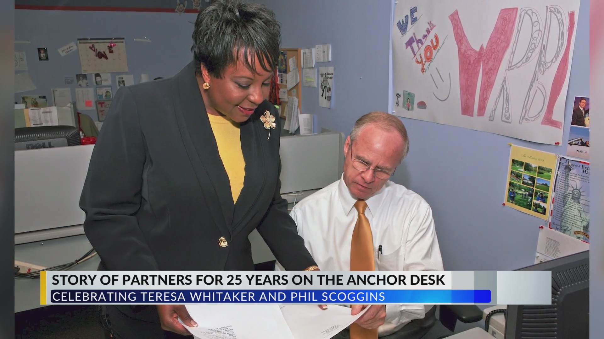 Story of Partners for 25 Years on the Anchor Desk – 530p – WRBL