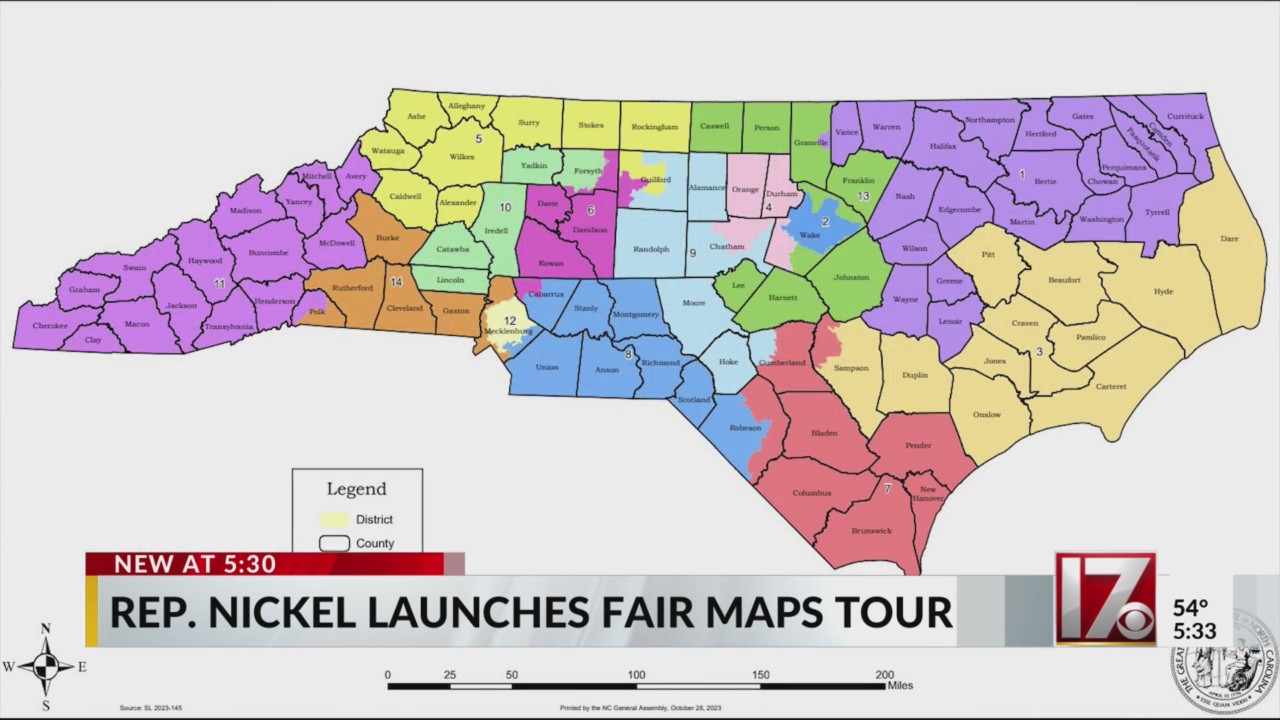 Rep. Nickle launches fair maps tour – CBS17.com