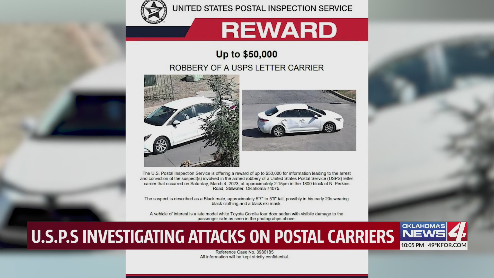 USPS investigation attacks on postal carriers – KFOR.com Oklahoma City
