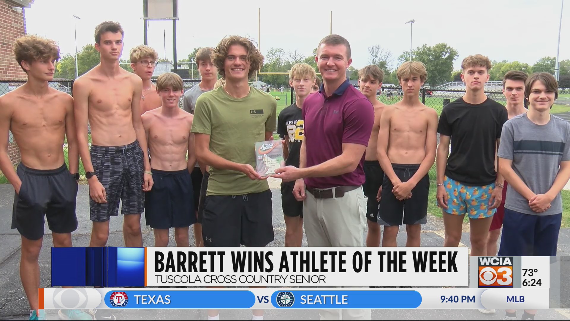 Barrett wins Athlete of the Week – WCIA.com