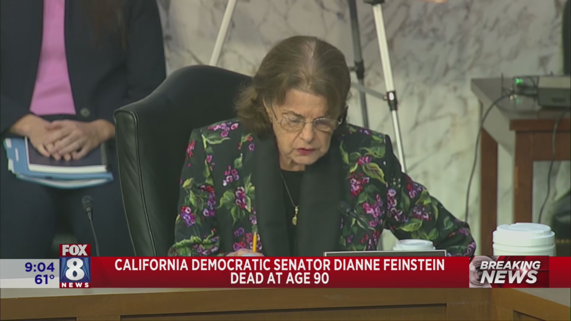 Dianne Feinstein, who served as California’s senior senator since 1992 ...