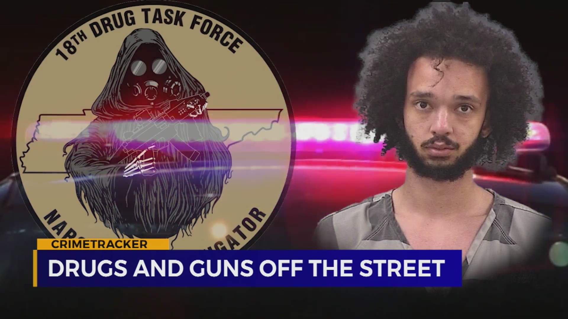 VIDEO: Drug task force officer scuffles with convicted felon on side of ...