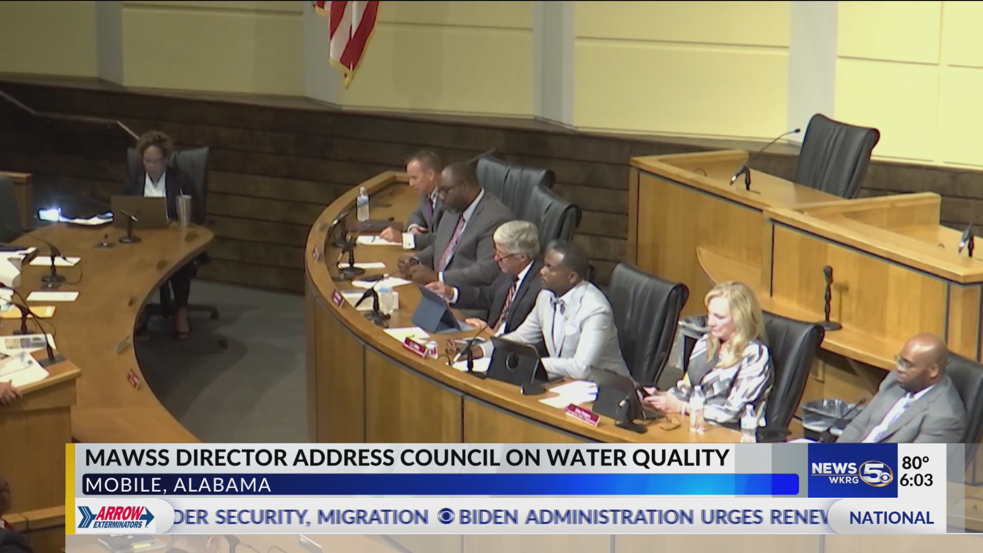 MAWSS gives update on water supply at city council meeting – WKRG News 5