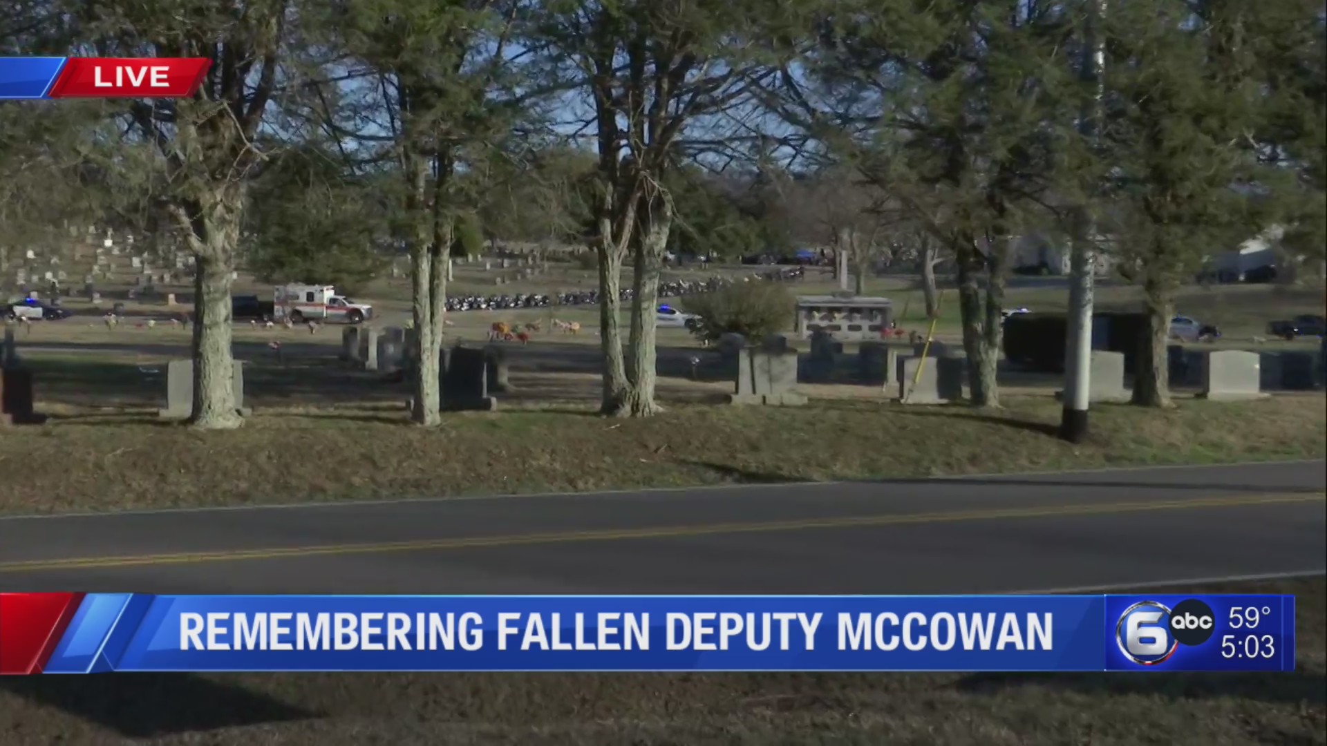 Remembering Fallen Deputy Greg McCowan – WATE 6 On Your Side