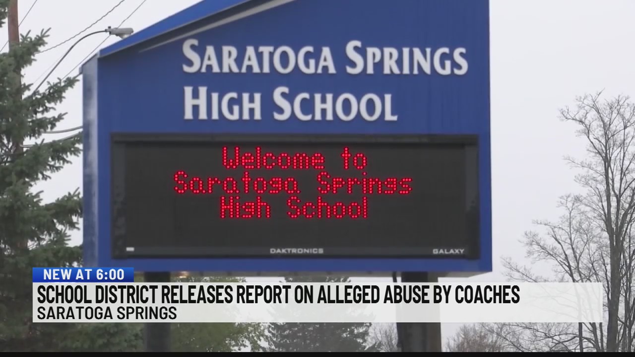 Saratoga Springs CSD releases report on alleged abuse by coaches ...