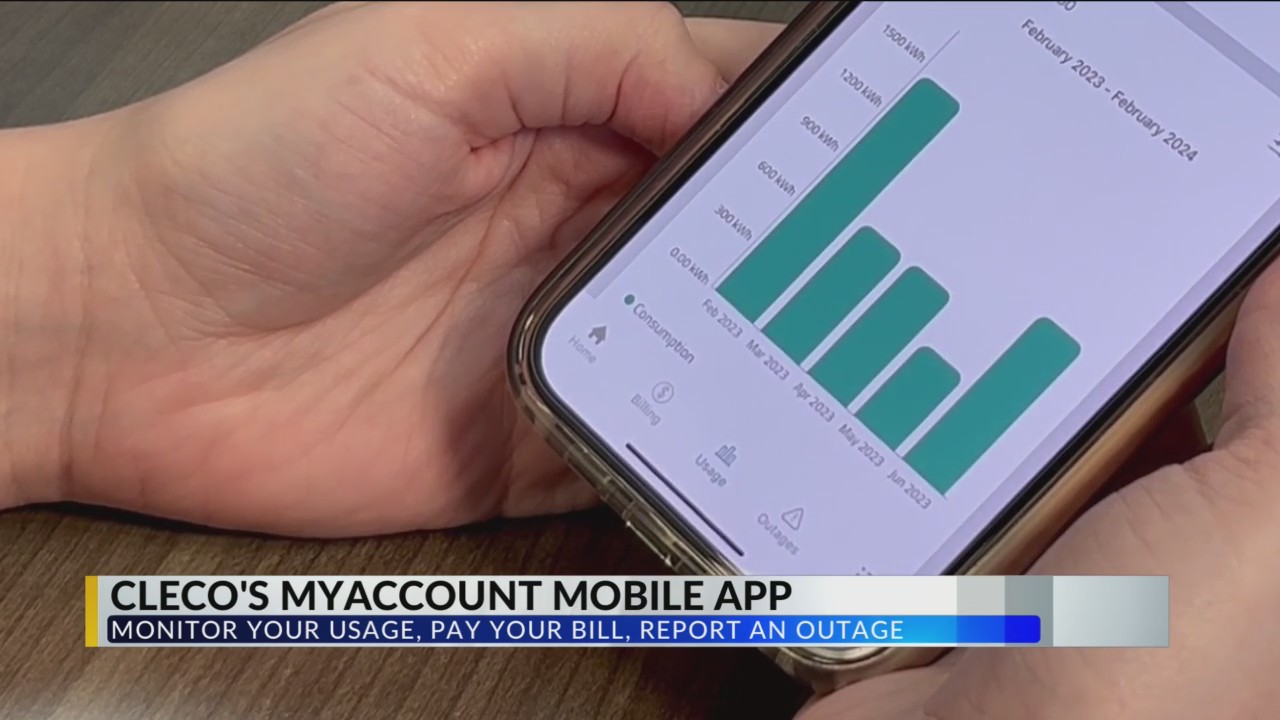 Cleco’s MyAccount Mobile App available for Customers to Monitor Usage ...