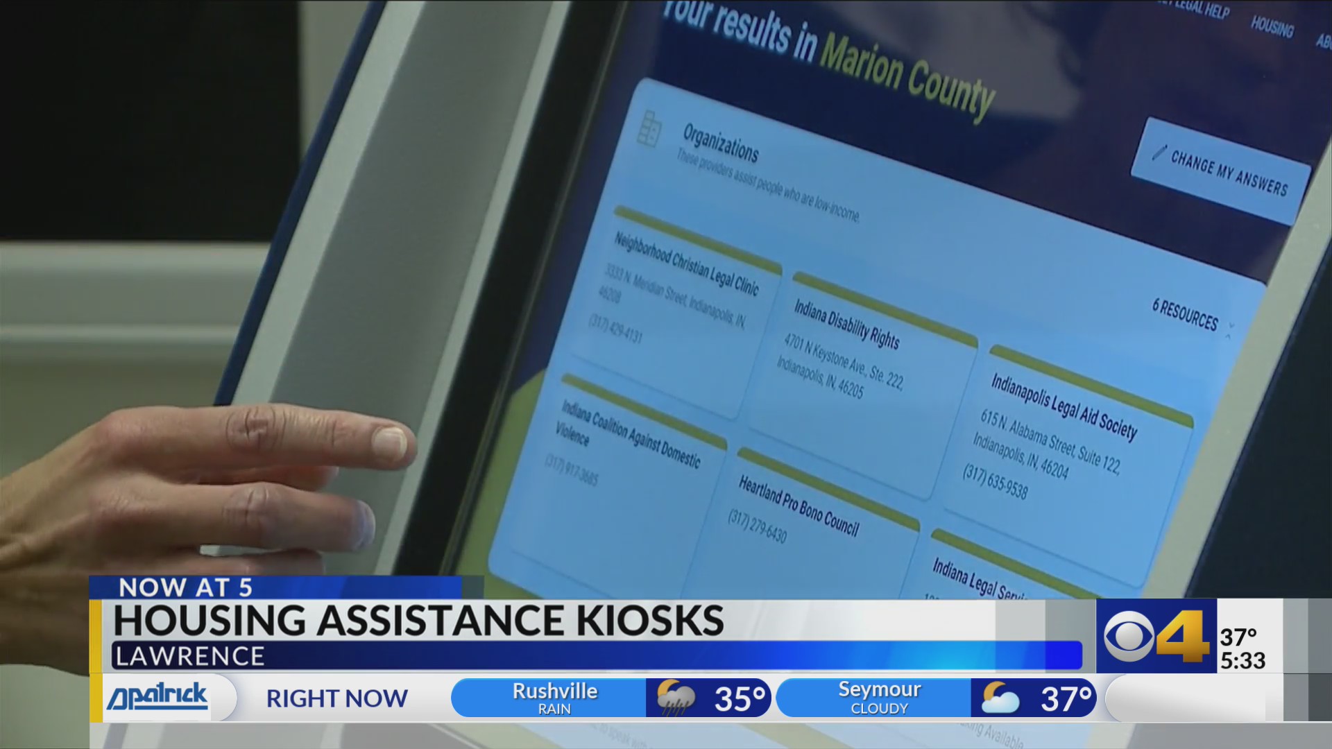 Indiana installing legal kiosks in all counties – WTTV CBS4Indy