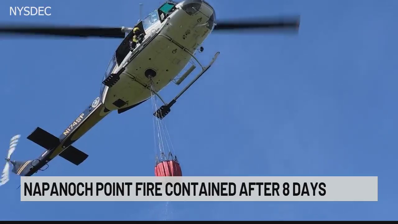 Napanoch Point Fire contained after 8 days – NEWS10 ABC