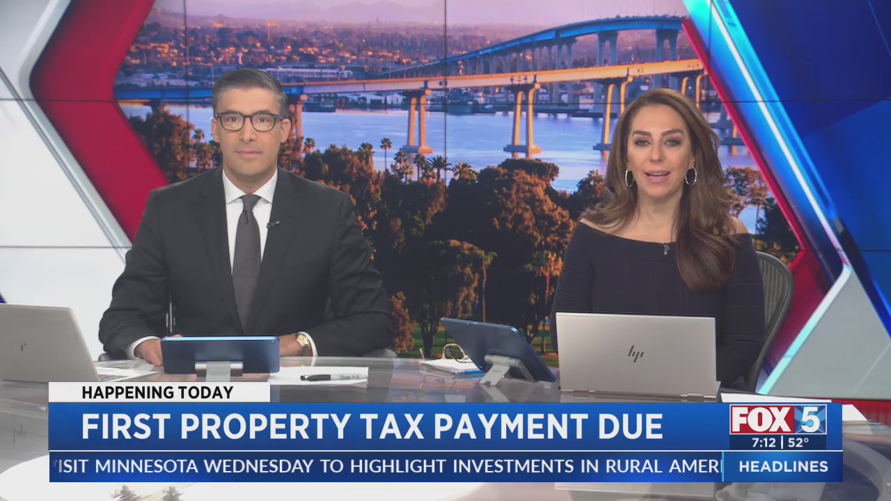 First San Diego County Property Tax Payment Due – FOX 5 San Diego & KUSI News