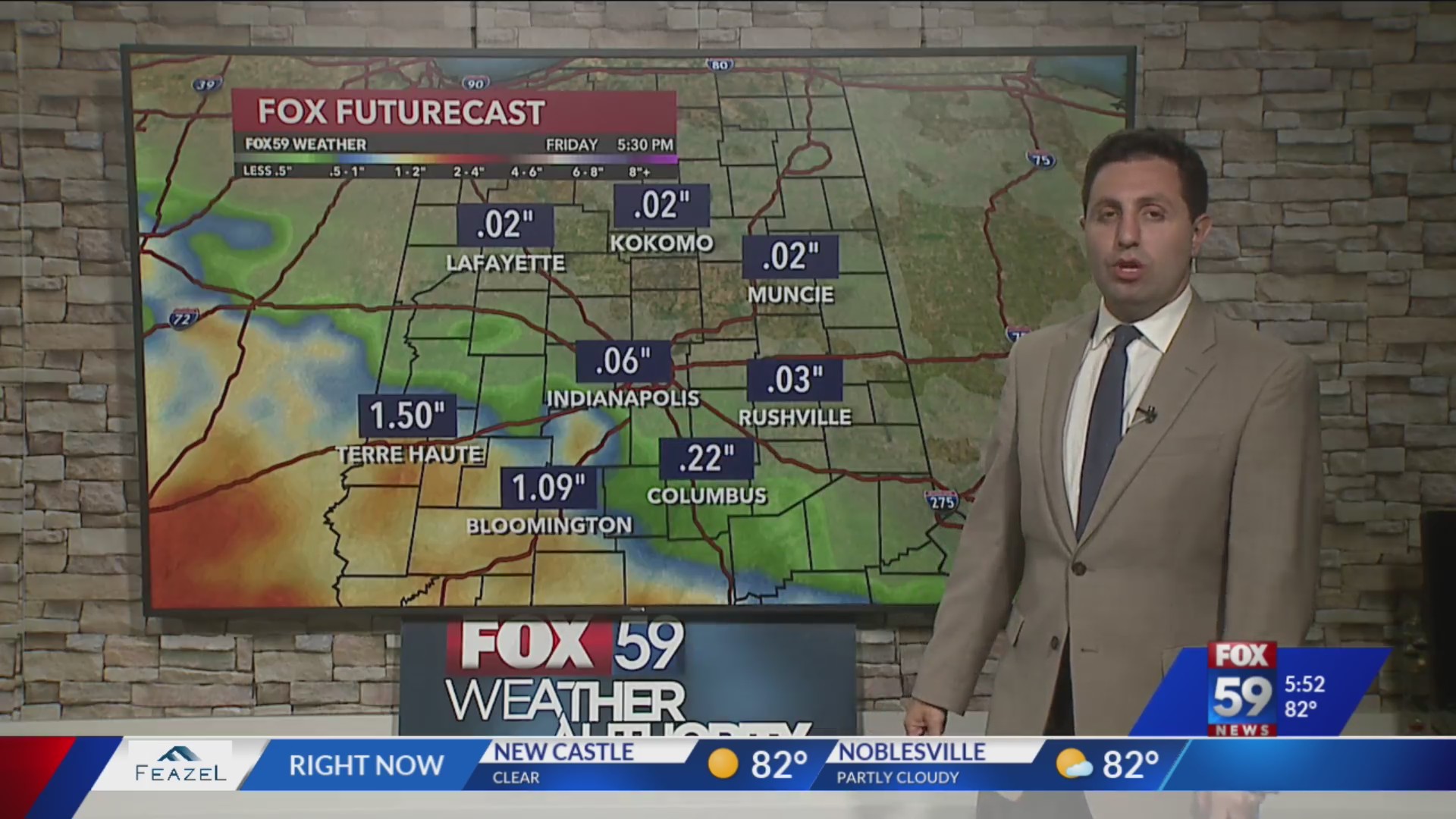 Tracking increased humidity and more rain chances – Fox 59