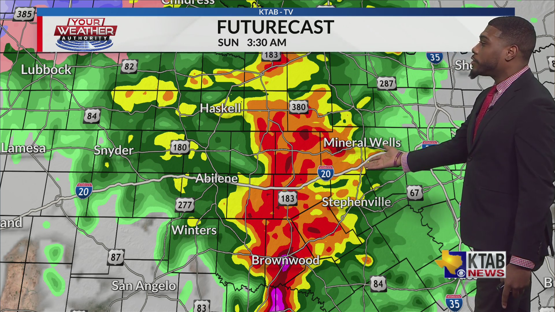 DARRUS SEVERE WX – KTAB – BigCountryHomepage.com